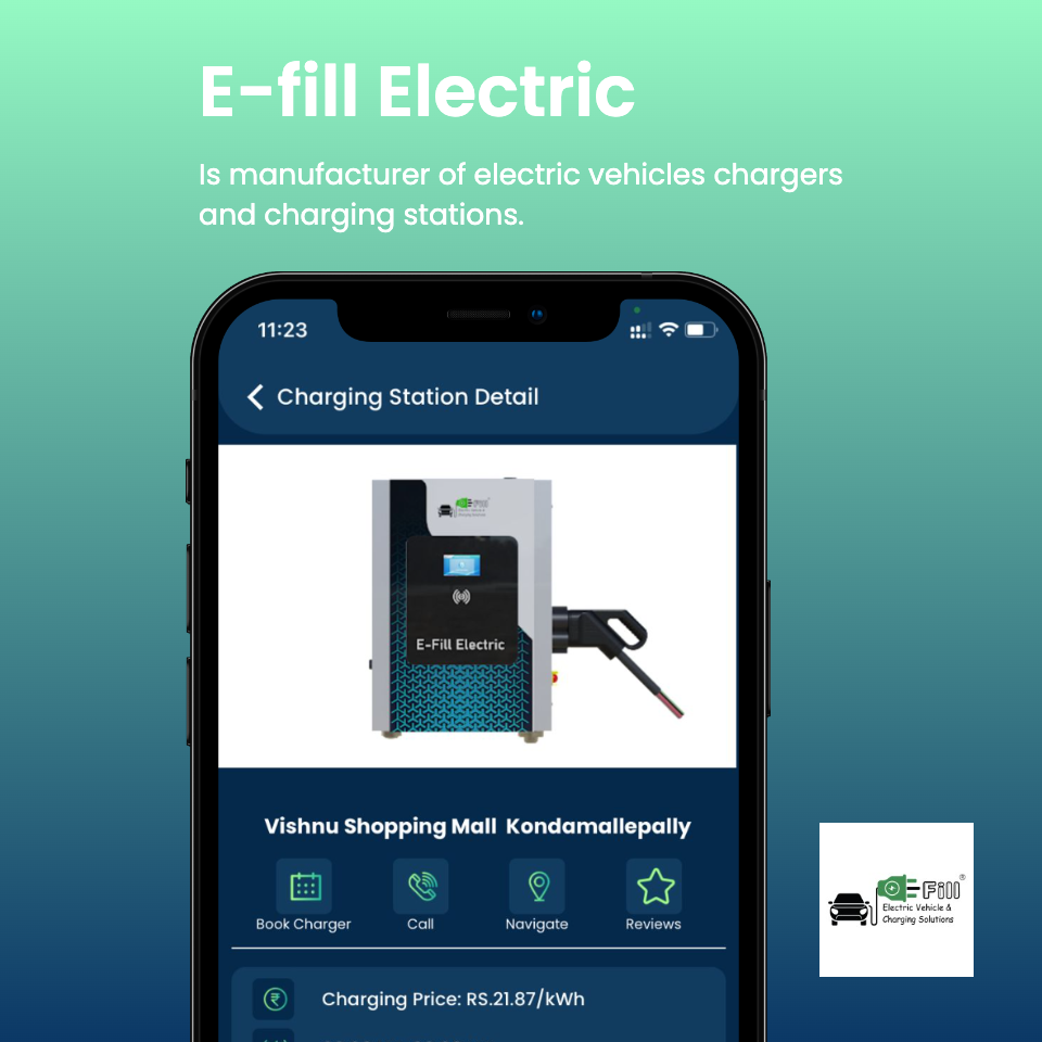 EV Charging App Development – E-Fill Electric By Stintlief